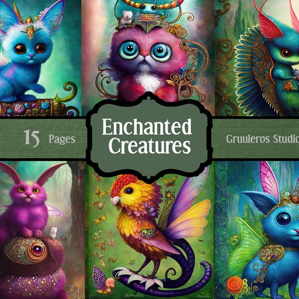 Enchanted Creatures - Etsy