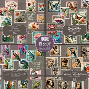 Antique Clock, A4 Printable, Vintage Clock, Face Clock, Journal Kit ...