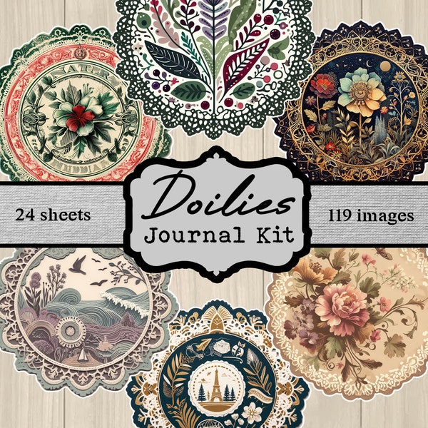 Doily Print - Etsy