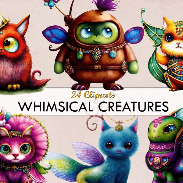 Whimsical Creature - Etsy