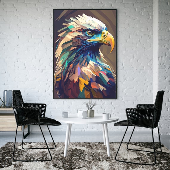Abstract Eagle Art