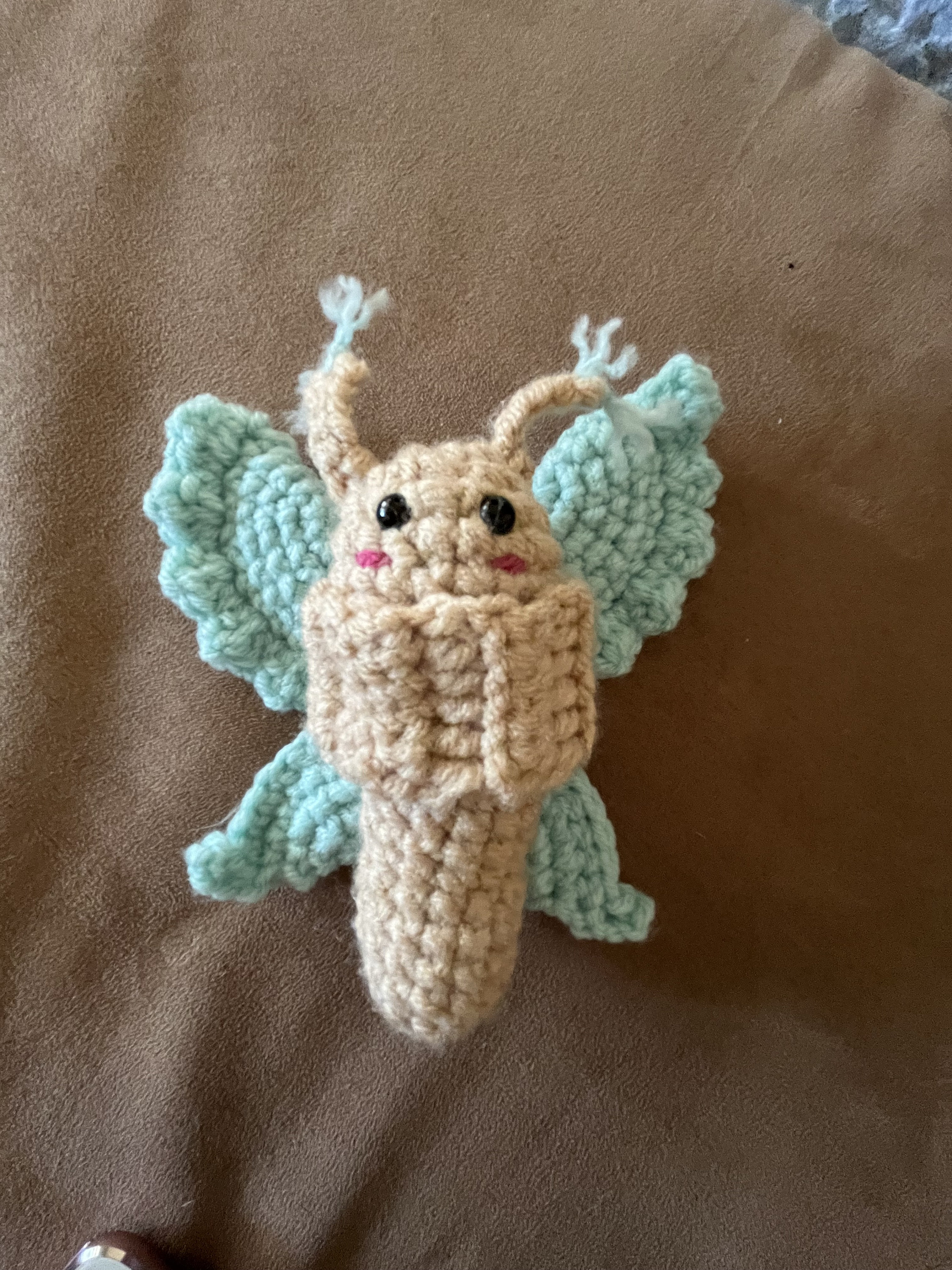 Moth Crochet Pattern - Metaphoric Moth - Pocket Pets Amigurumi Toy - Etsy