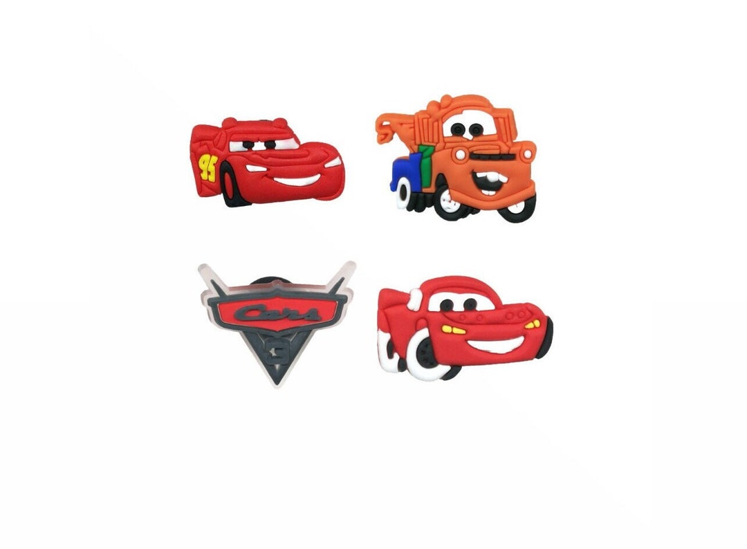 Lightning Mcqueen Croc Charms | Car Jibbitz | Croc Charms | Disney ...
