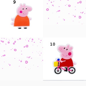 Peppa Pig Croc Charms |cartoon Pig Themed Croc Charms | Peppa Pig ...