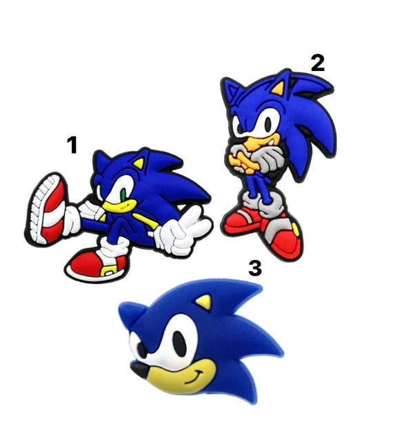 Sonic croc charms | Cool movie croc charms | Charms c… - Gem