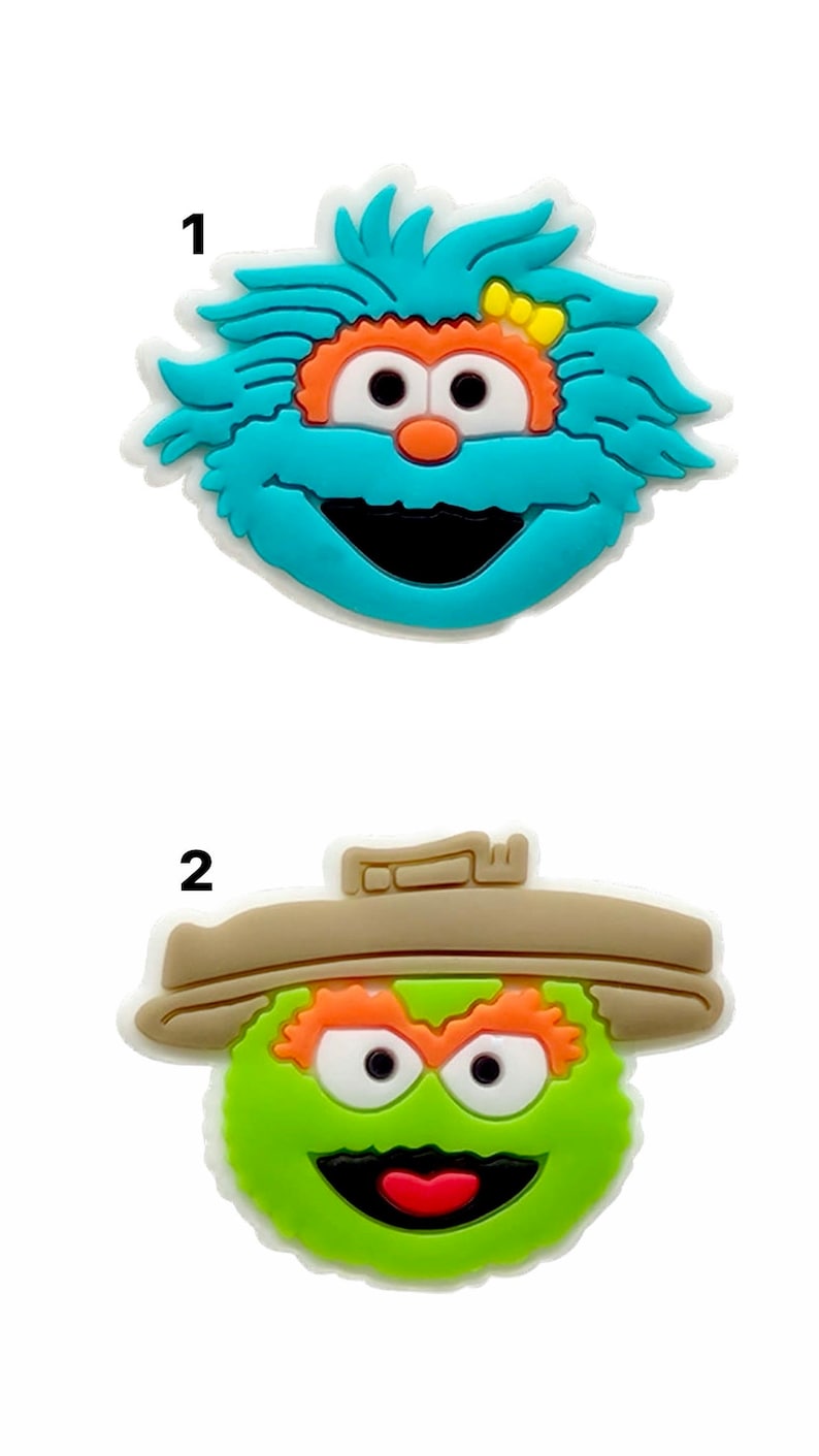 Sesame Street Crocs Charms - Etsy UK