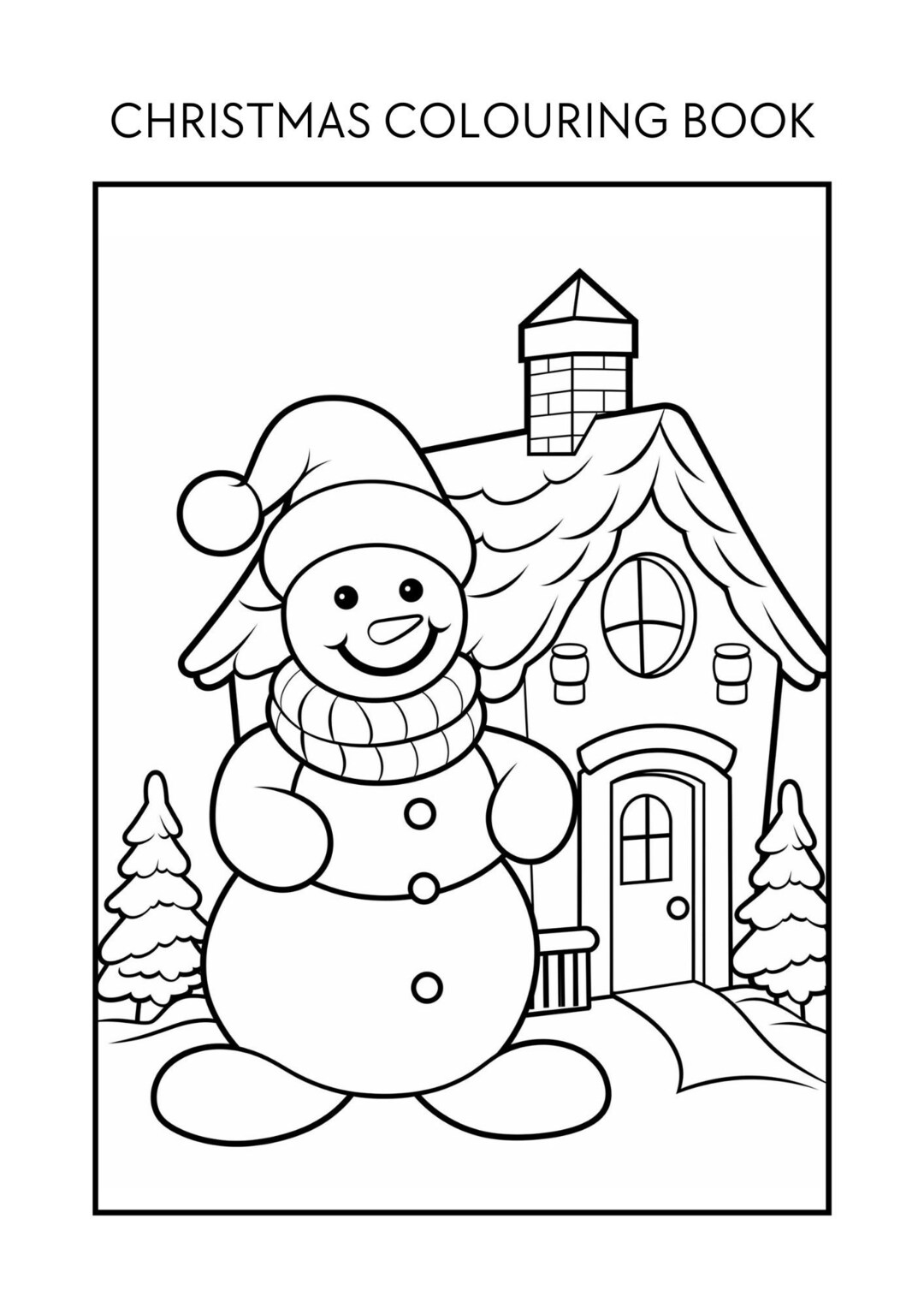 Dazzling Holidays: Christmas Colouring Book - Etsy