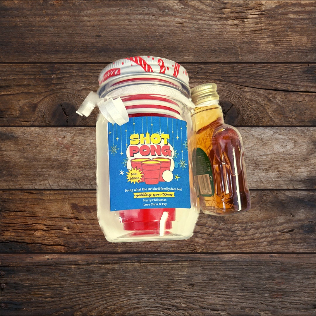 Shot Pong Mini Game Custom - Etsy