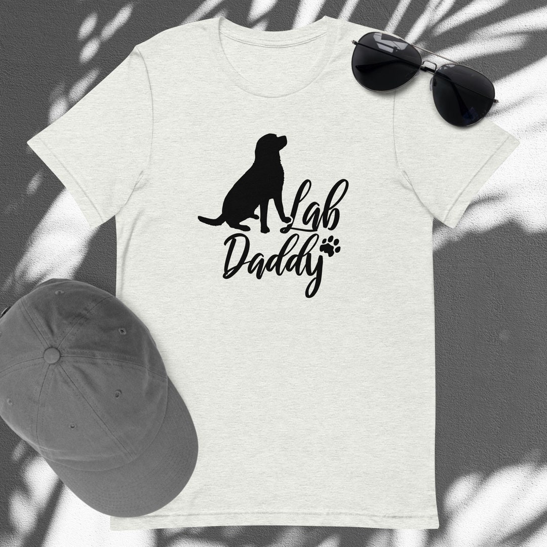 Lab Daddy T-shirt for Lab Dads Labrador Retriever Dad Shirt - Etsy