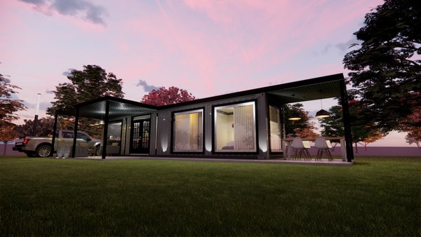 2 40' Haven Container Home Plans Full Set Architectural - Etsy Canada