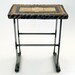 Alhambra Bespoke One of a Kind Upcycled Mosaic Tile and Steel Welded Side / Accent Table or ...