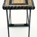 Alhambra Bespoke One of a Kind Upcycled Mosaic Tile and Steel Welded Side / Accent Table or ...