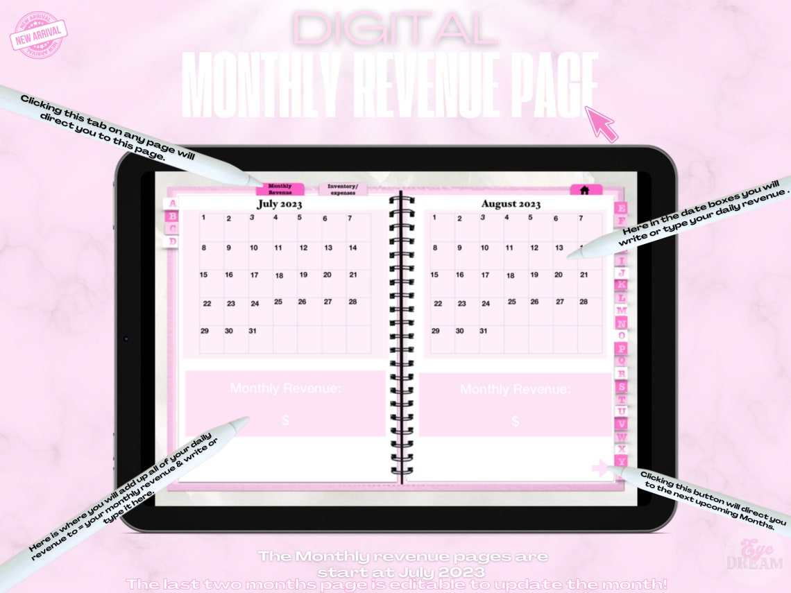 Lash Tech Record Book ,lash Record Book | Inventory Tracker | Monthly ...