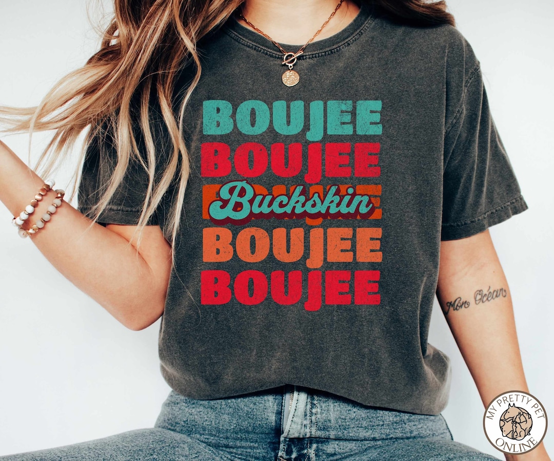 Buckskin and Boujee Barrel Racer Cowgirl Shirt Gift for Horse Lover ...
