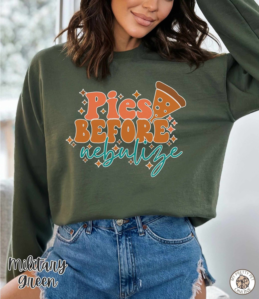 Retro Thanksgiving Respiratory Therapist Sweatshirt, Thanksgiving RT ...
