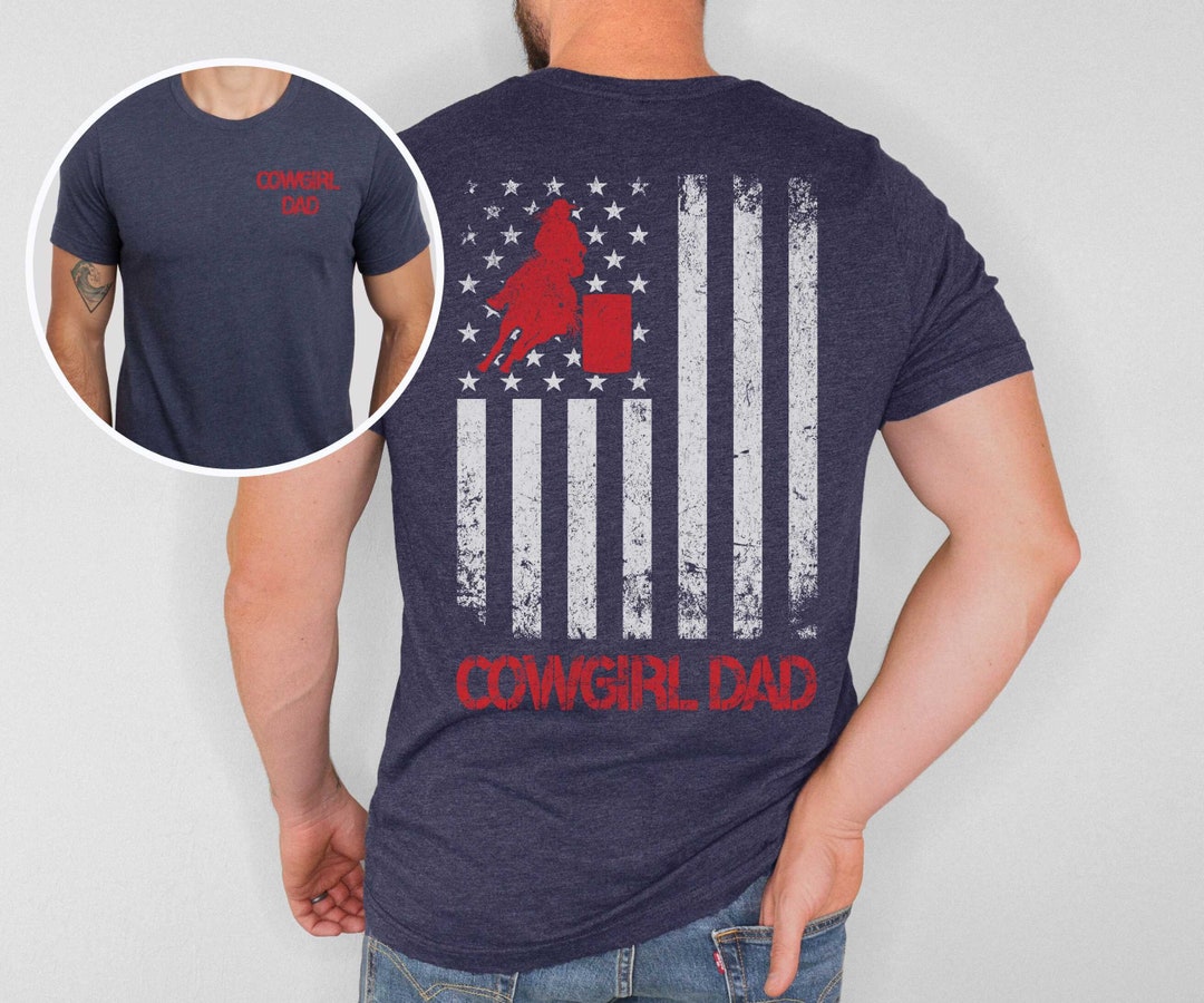 Barrel Racing Dad T-shirt Horse Show Dad Shirt Horse Dad Gifts Fathers ...