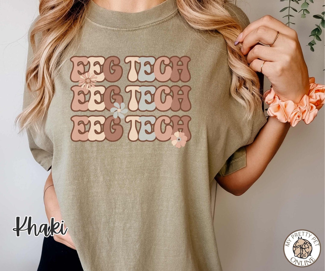 EEG Tech Shirts, Eeg Tech Apparel, Eeg Technologist, Eeg Tech Tshirt ...