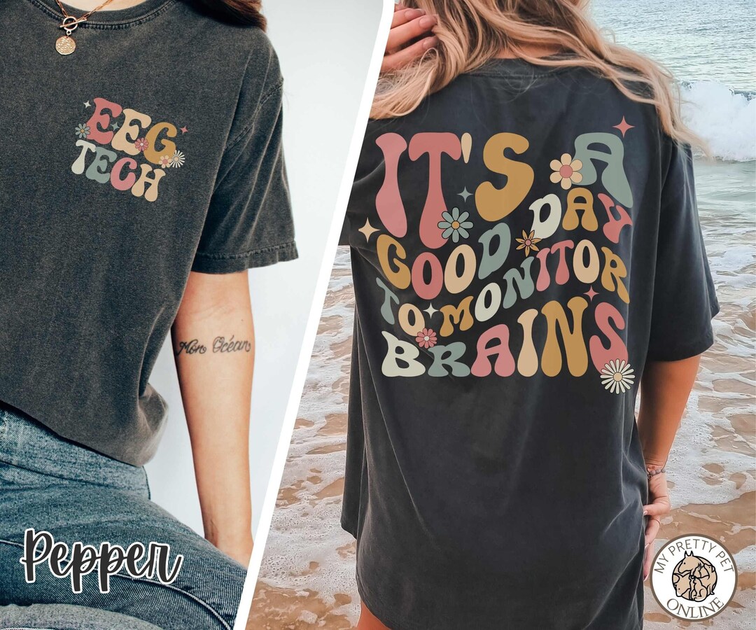 EEG Tech Shirts, Eeg Tech Apparel, Eeg Technologist, Eeg Tech Tshirt ...