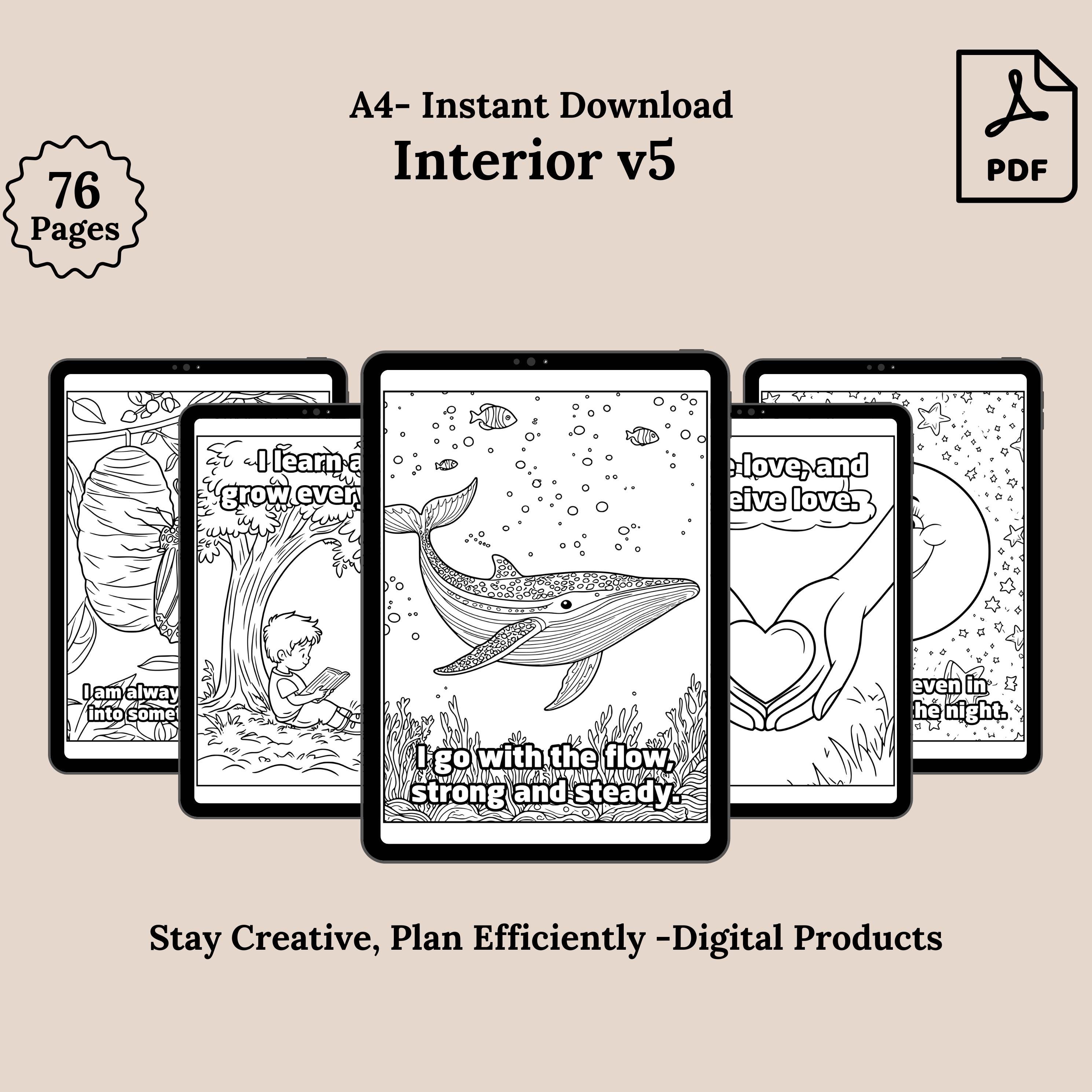 Printable Mindful Coloring Pages — The Green Mountain Mamas