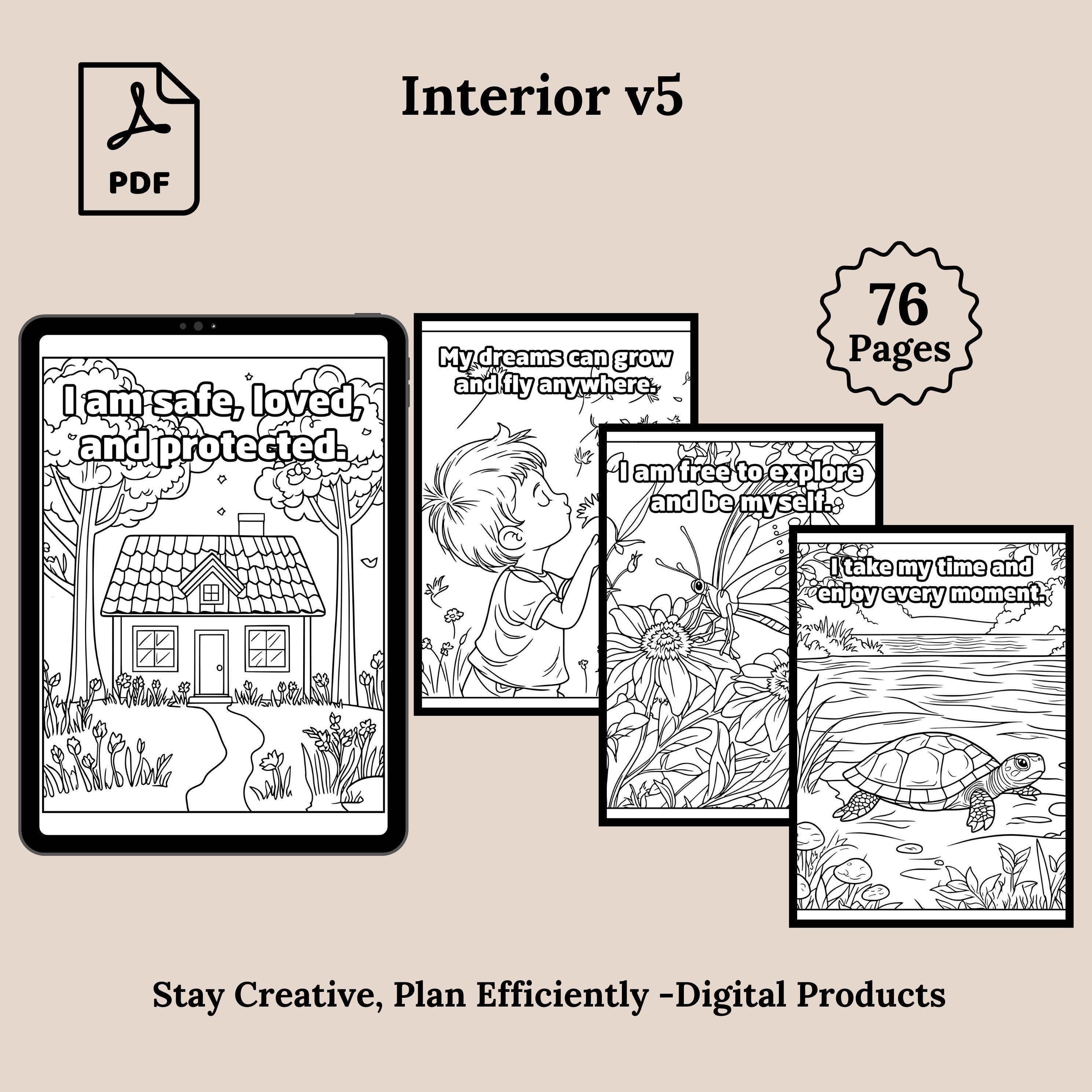 Printable Mindful Coloring Pages — The Green Mountain Mamas