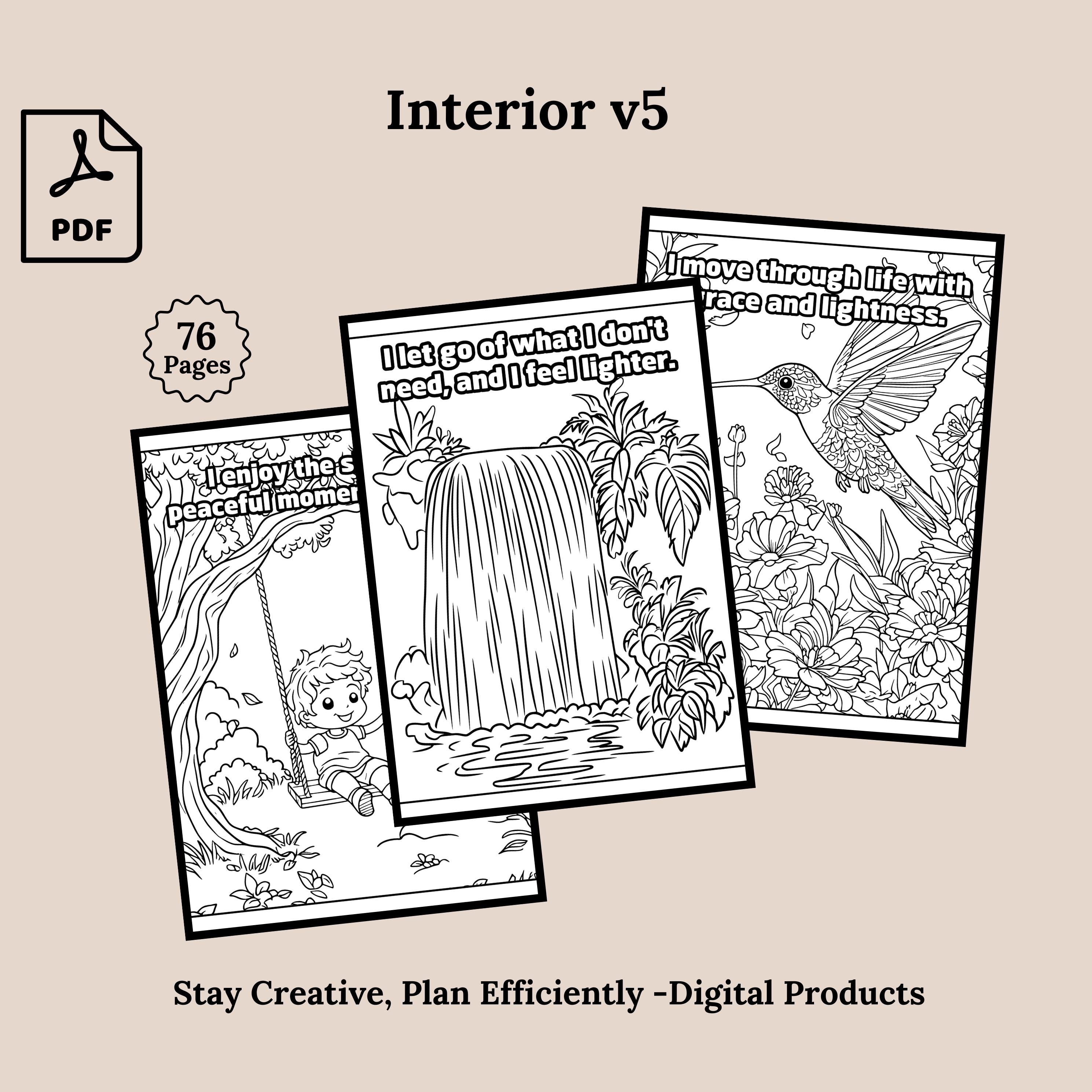 Printable Mindful Coloring Pages — The Green Mountain Mamas