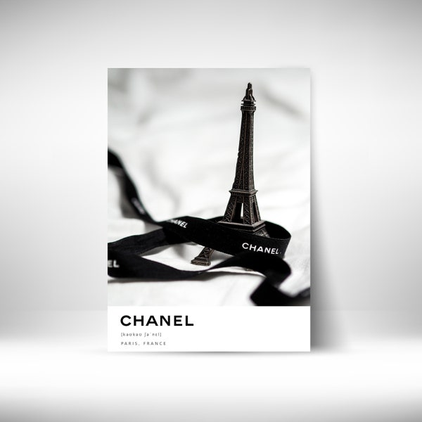 Chanel Poster - Etsy