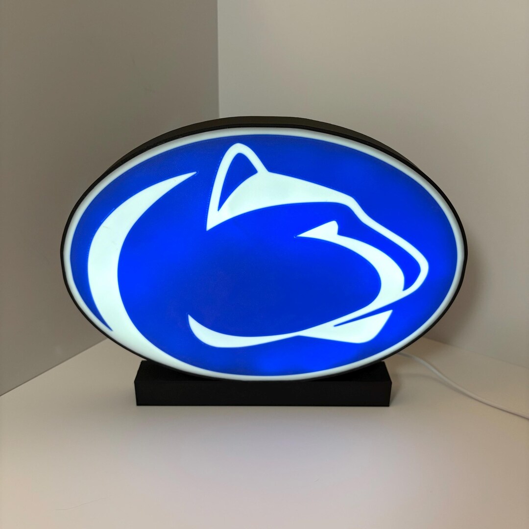 Fan Inspired College Sports LED Lightbox - Etsy