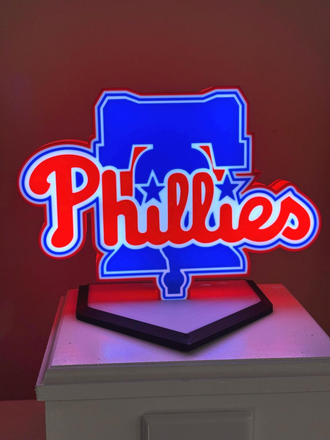 Phillies LED Lightbox - Etsy