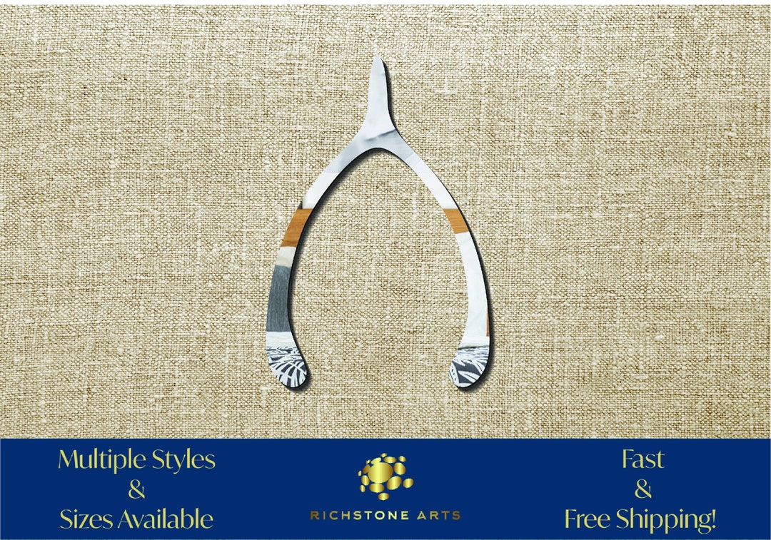 Decorative Wish Bone Shaped Acrylic Mirror | Many Shapes Available - Etsy