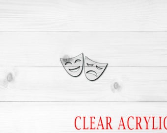 Musical Note Shape Clear Acrylic Craft Blank DIY Acrylic - Etsy