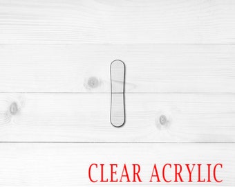 Square Shape, Clear Acrylic Craft Blank, DIY Acrylic Blank - Etsy