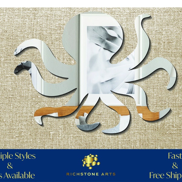 Octopus Mirror - Etsy