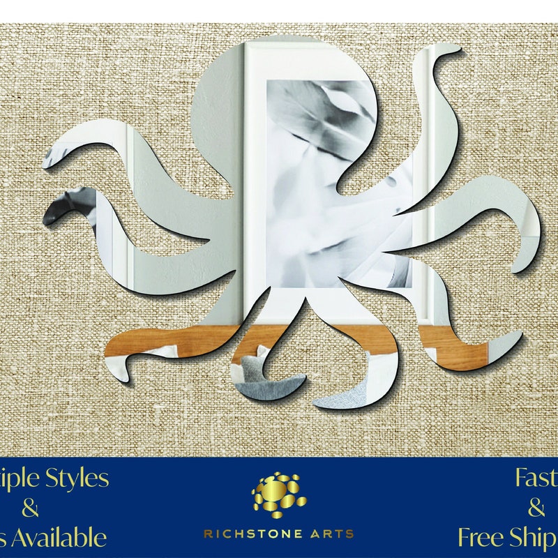 Octopus Mirror - Etsy