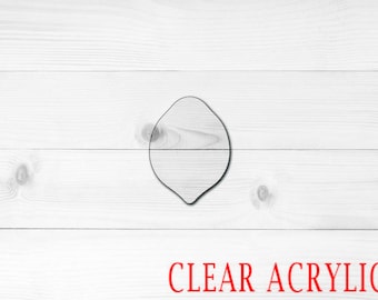 Goose Shape, Clear Acrylic Craft Blank, Colored Acrylic Blank - Etsy