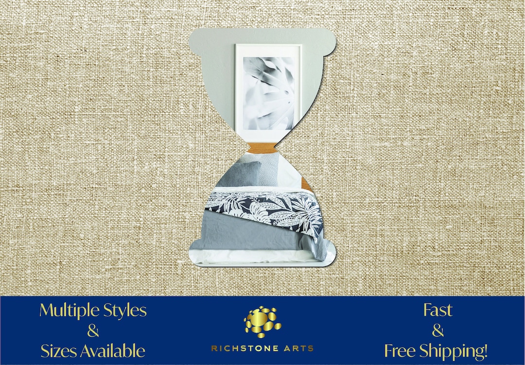 Decorative Hourglass Shaped Acrylic Mirror | Many Shapes Available - Etsy