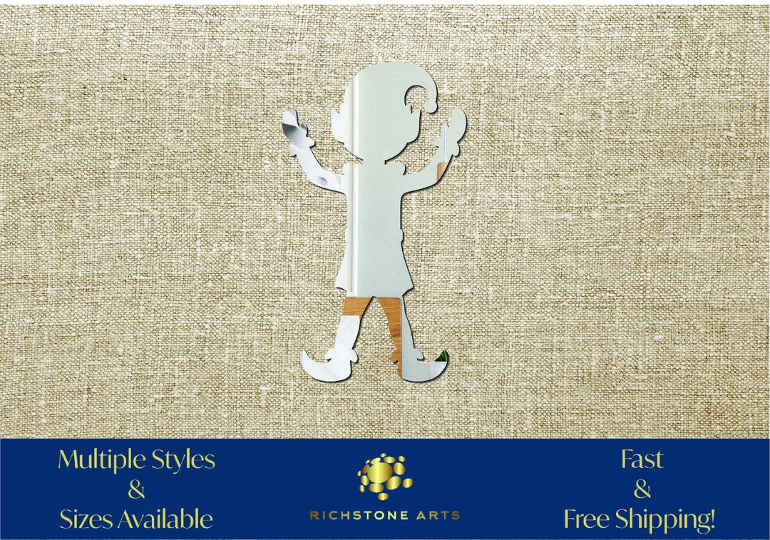 Decorative Elf Shaped Acrylic Mirror | Many Shapes Available - Etsy