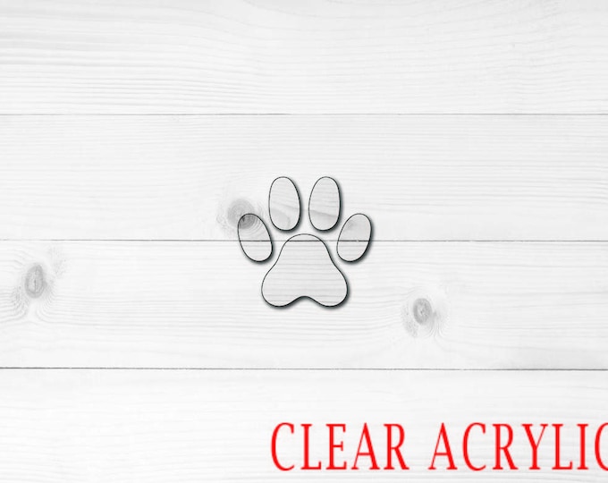 Flower Acrylic Shape Clear Acrylic Craft Blank DIY Acrylic - Etsy