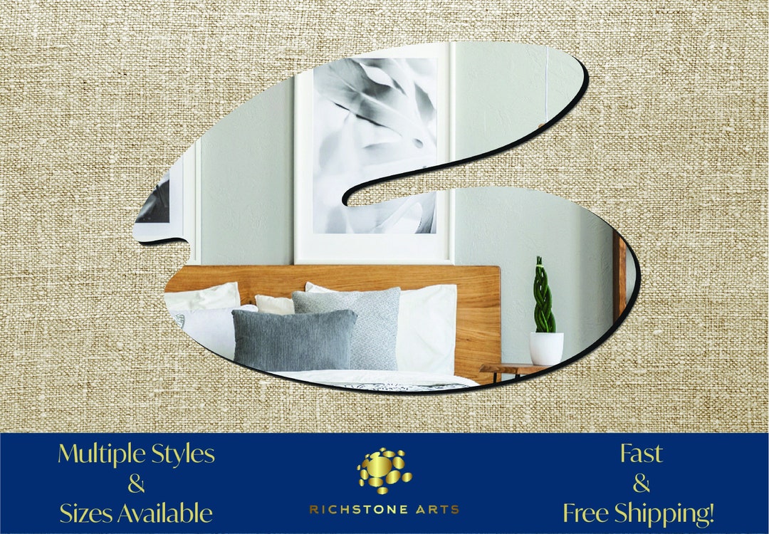 Decorative Clam Shaped Acrylic Mirror | Many Shapes Available - Etsy