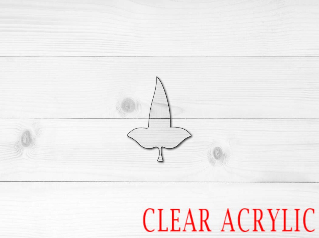 Mallorn Leaf Shape, Clear Acrylic Craft Blank, Colored Acrylic Blank - Etsy