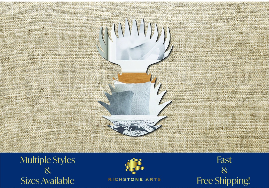 Decorative Thistle Shaped Acrylic Mirror | Many Shapes Available - Etsy