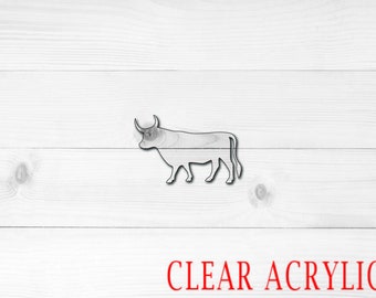 Acrylic Bull Shape - Etsy