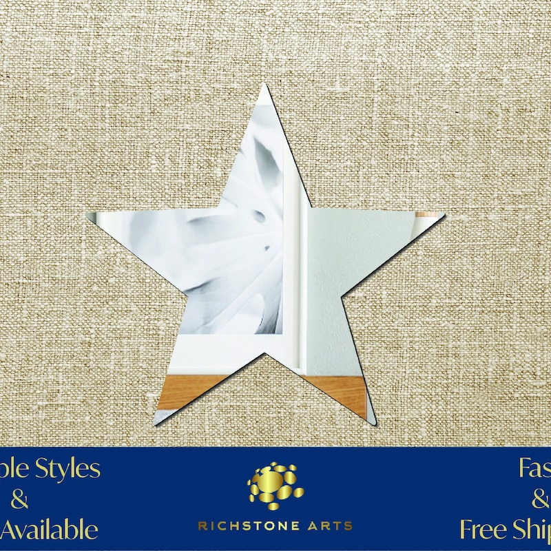 Acrylic Star Mirrors - Etsy