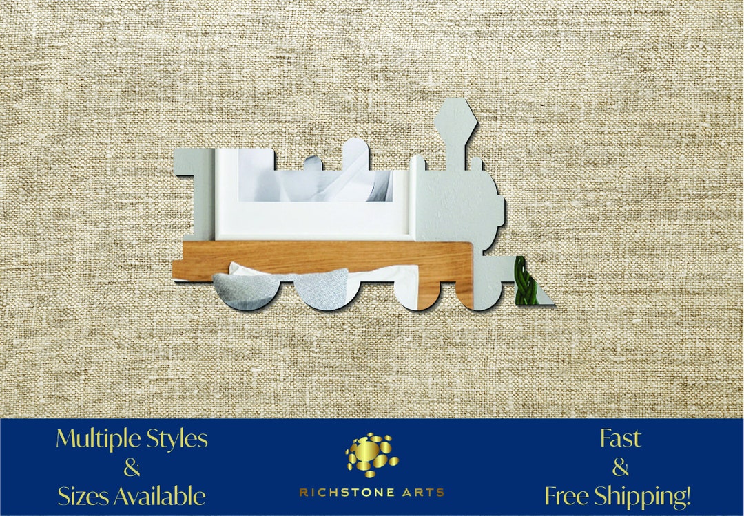 Decorative Train Shaped Acrylic Mirror | Many Shapes Available - Etsy