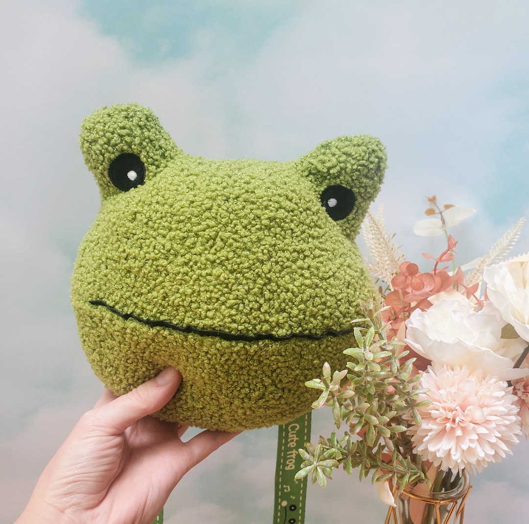 Frog Bag Scruffly Pocket Crossbody Bag Soft Cozy Cottagecore Froggy ...