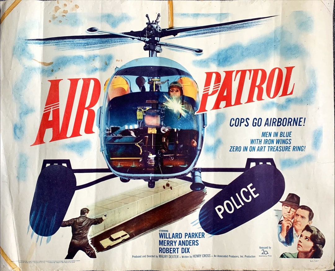 556) Air Patrol Half Sheet Movie Poster - Etsy