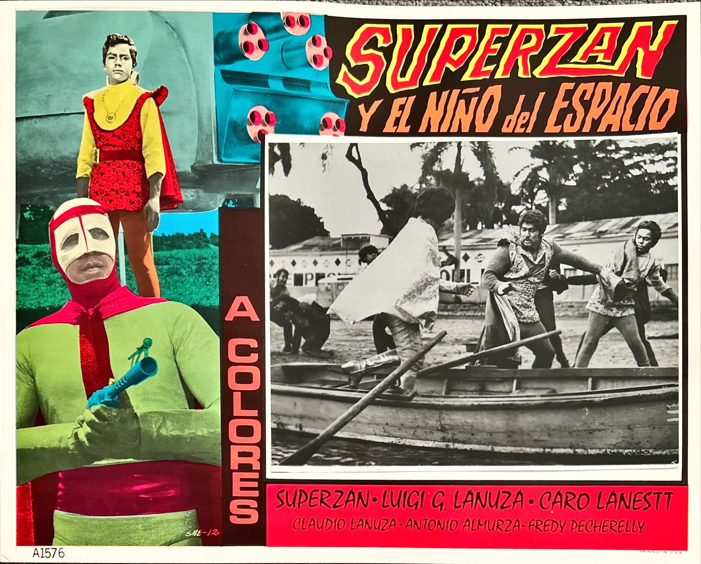 Superzan Y El Nino Del Espacio 1972 8x Lobby Cards MX - Etsy