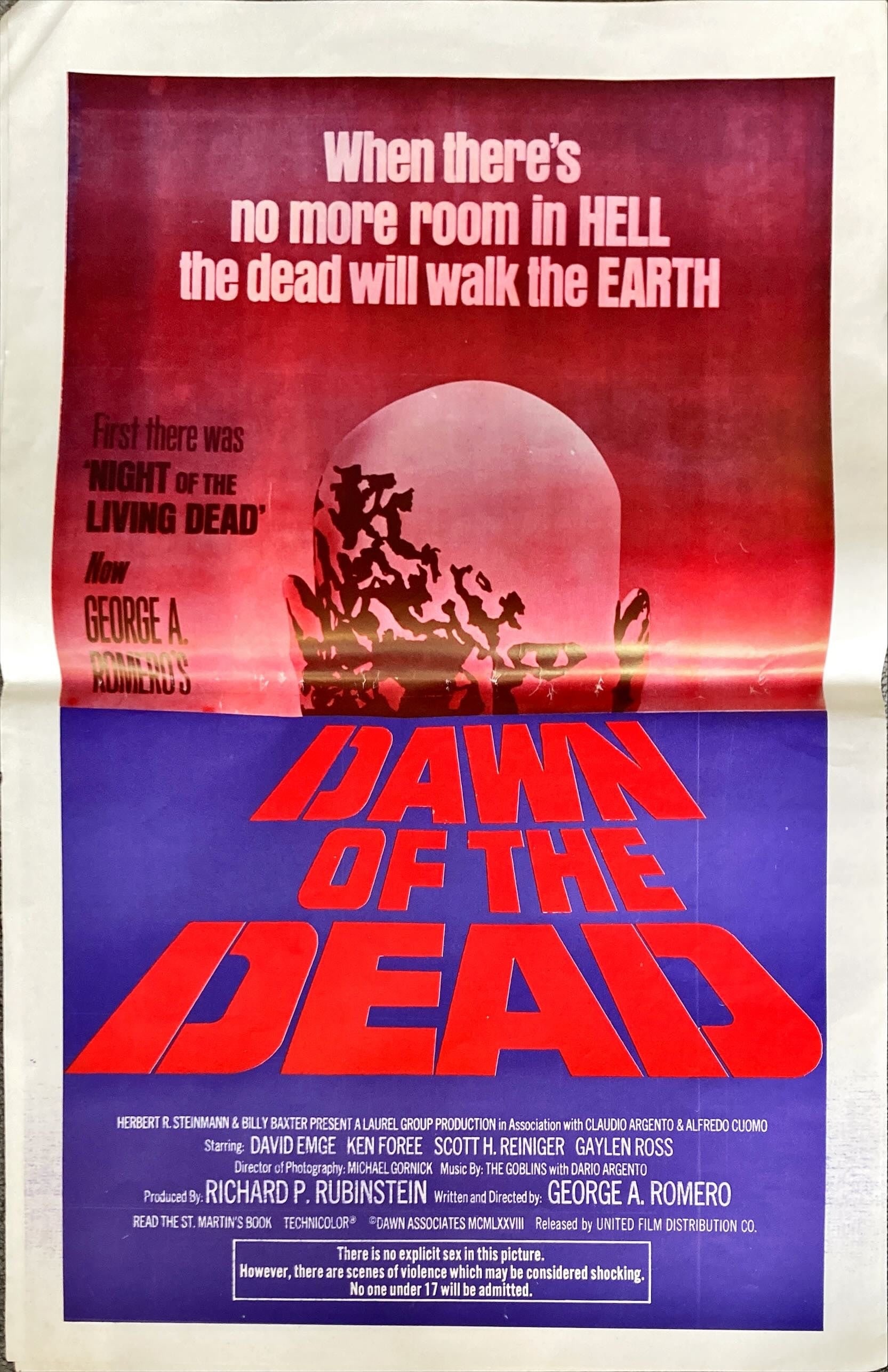 Dawn Of The Living Dead Poster