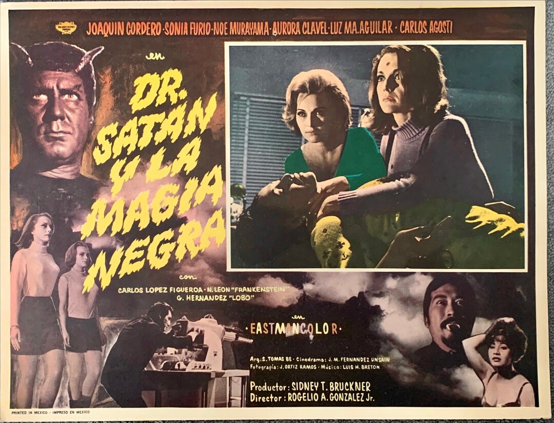 Mexican Horror/scifi Original Lobby Cards Bundle - Etsy