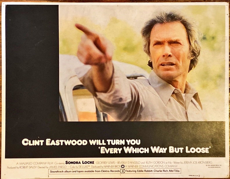 Clint Eastwood Lobby Cards Bundle - Etsy