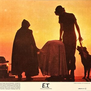 E.T. the Extraterrestrial Lobby Card - Etsy